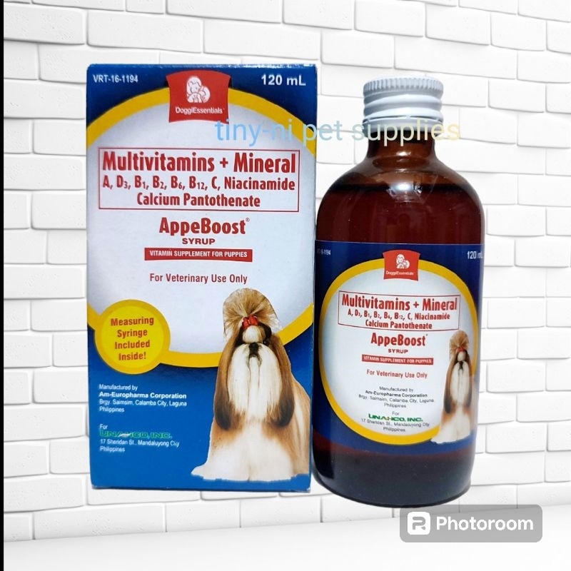 Appeboost Syrup for Pet Dog|120ml Appetite Booster for Pet | Shopee ...