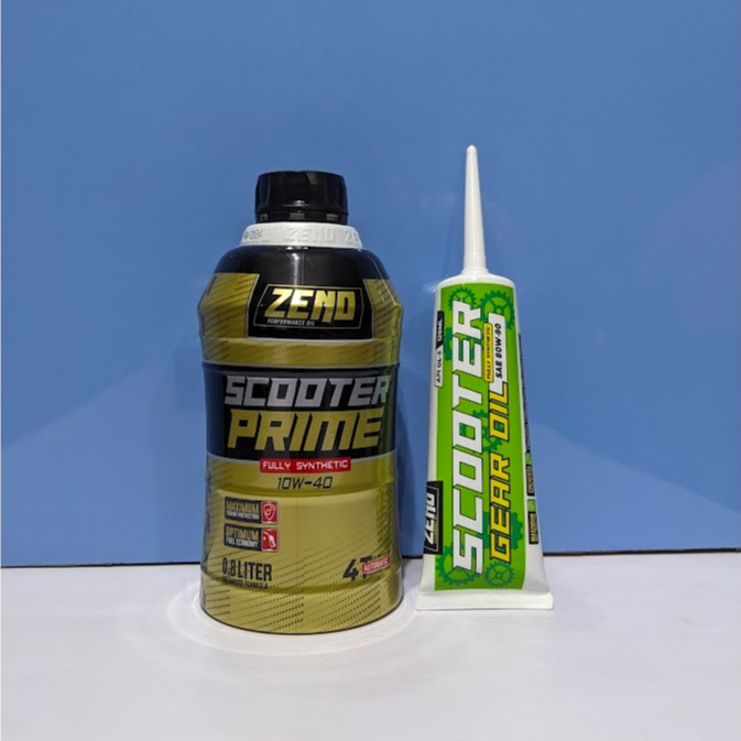 ZENO PRIME SCOOTER 10w40 Fully Synthetic Oil Best Performance Engine ...