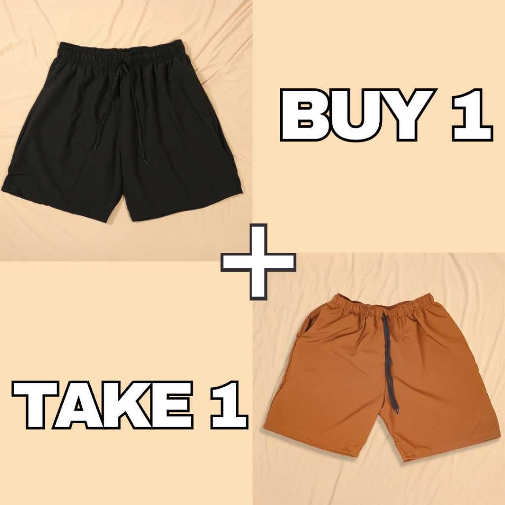 SS BUY 1 TAKE 1 TASLAN Short Men Jogger Sweat Shorts for Men Running ... SS BUY 1 TAKE 1 TASLAN Short Men Jogger Sweat Shorts for Men Running ...