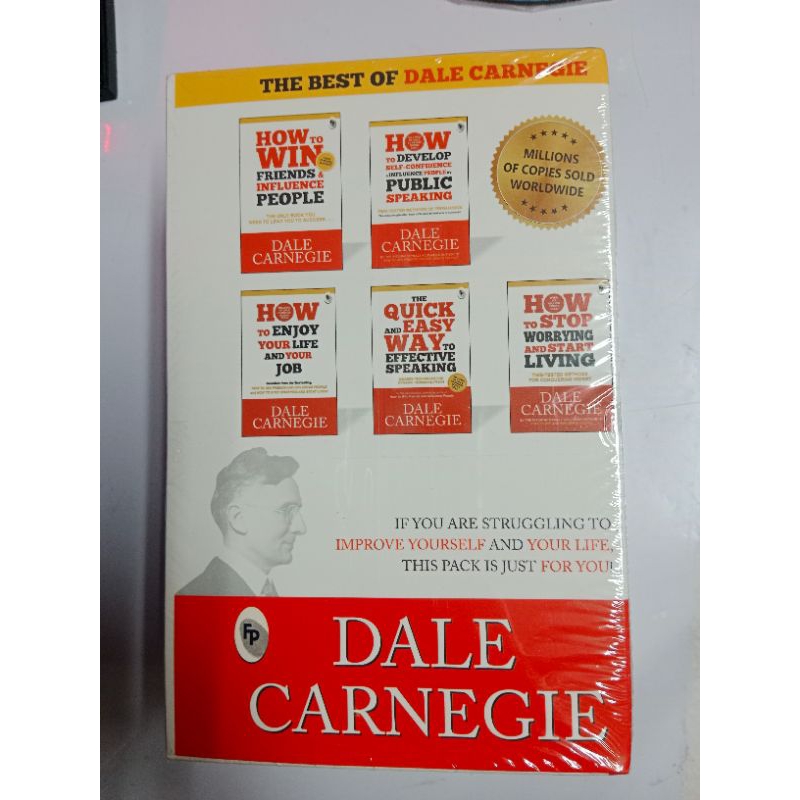 The Best Of Dale Carnegie by Dale Carnegie(5 books softcover) | Shopee ...
