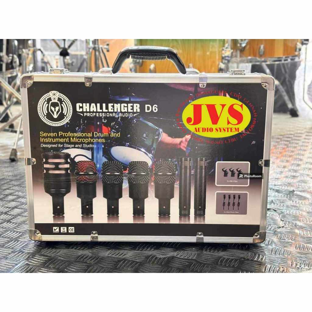 Challenger 7-Piece Drum Microphones | Shopee Philippines
