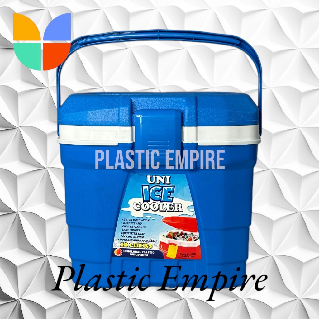 Uni Ice Durable Outdoor Thick Insulation 10L Cooler Box With Lock And ...