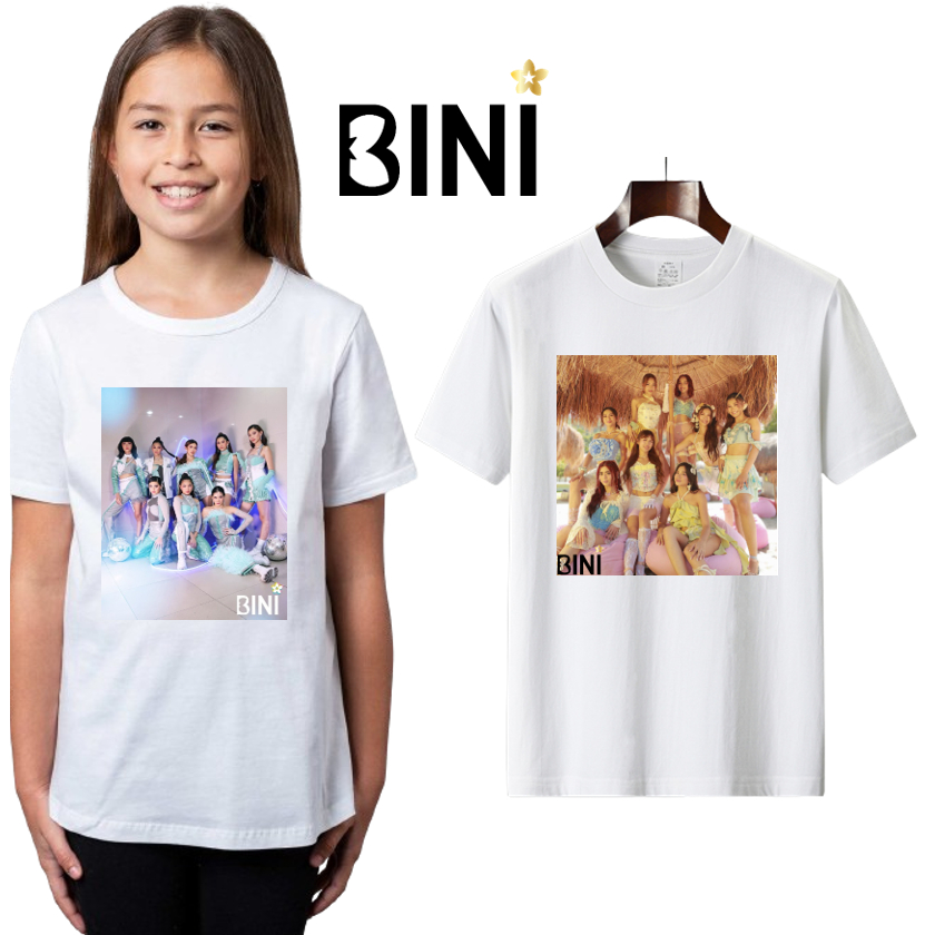 BINI-BINI tshirt for kid HD /sublimation print/ 1 to 12 years old/NO ...