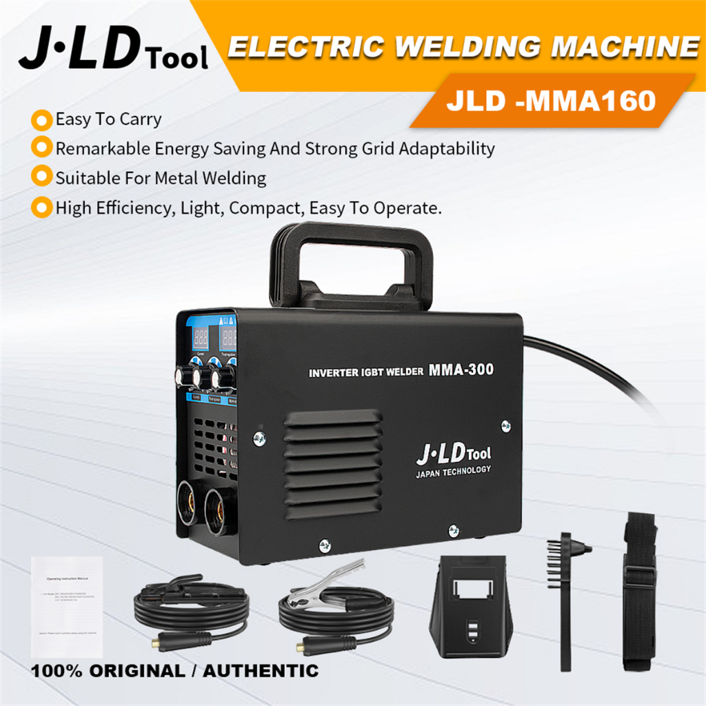 JLD welding machine set 200A-300A portable welding machine BLACK mig ...