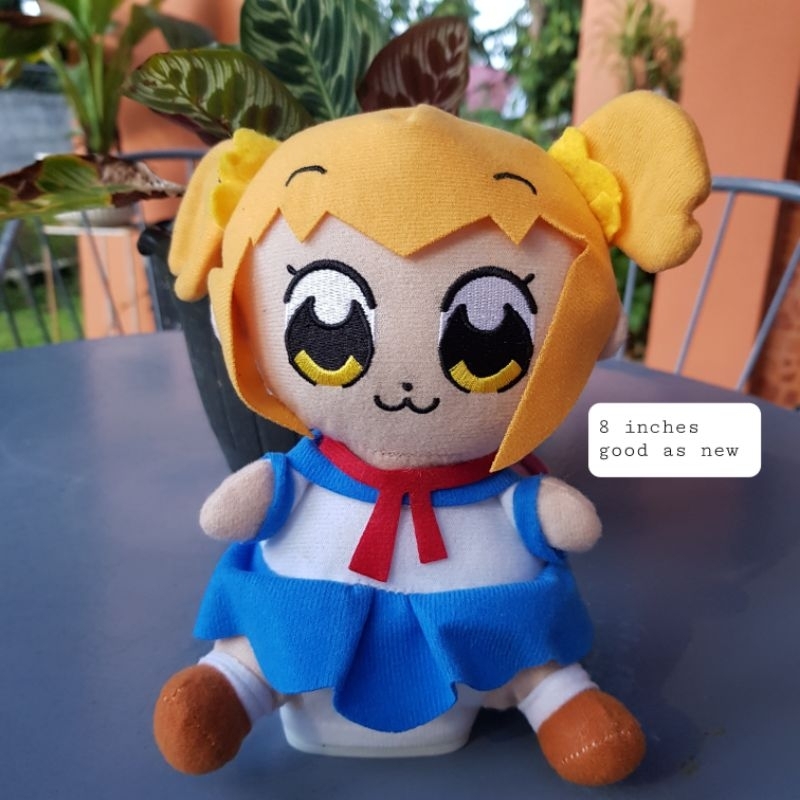Pop Team Epic Popuko Battery Operated Repeater Anime plush toy | Shopee ...