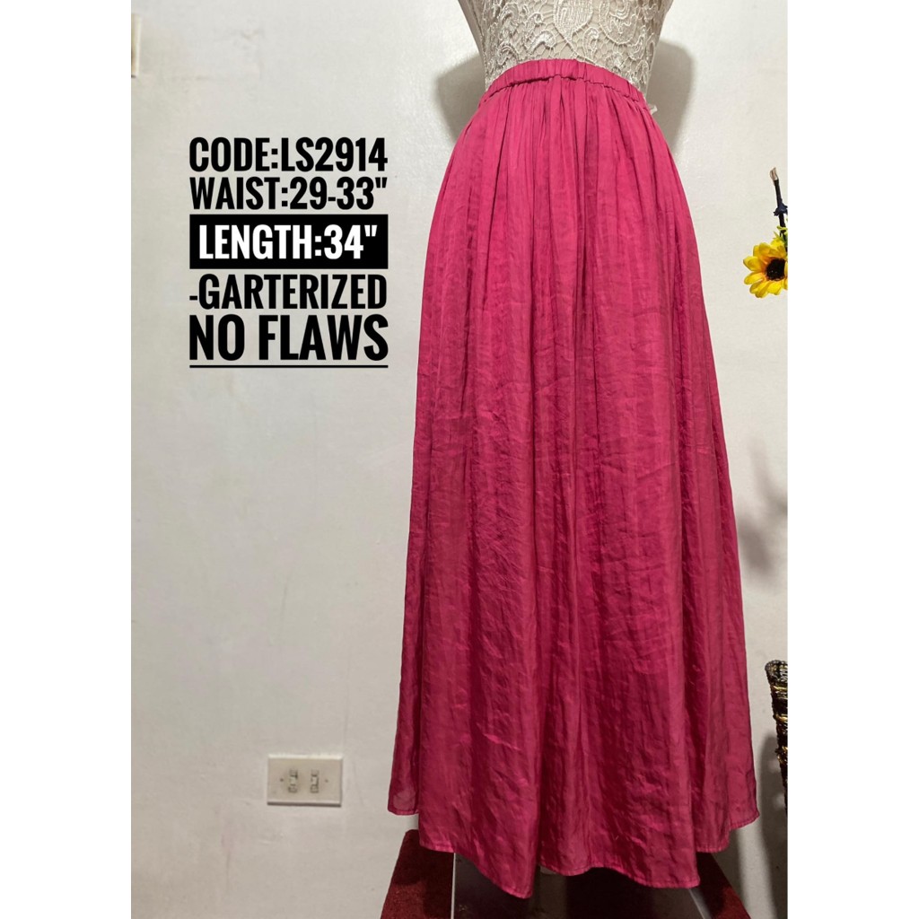New Arrival Ukay Selection Korean and Japan Long Skirts/Palda (Batch 1 ...