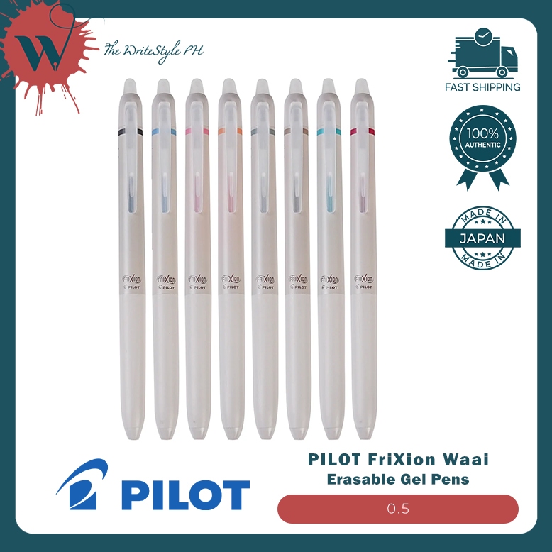 Pilot FriXion Waai Erasable Gel Pens (0.5) | Shopee Philippines