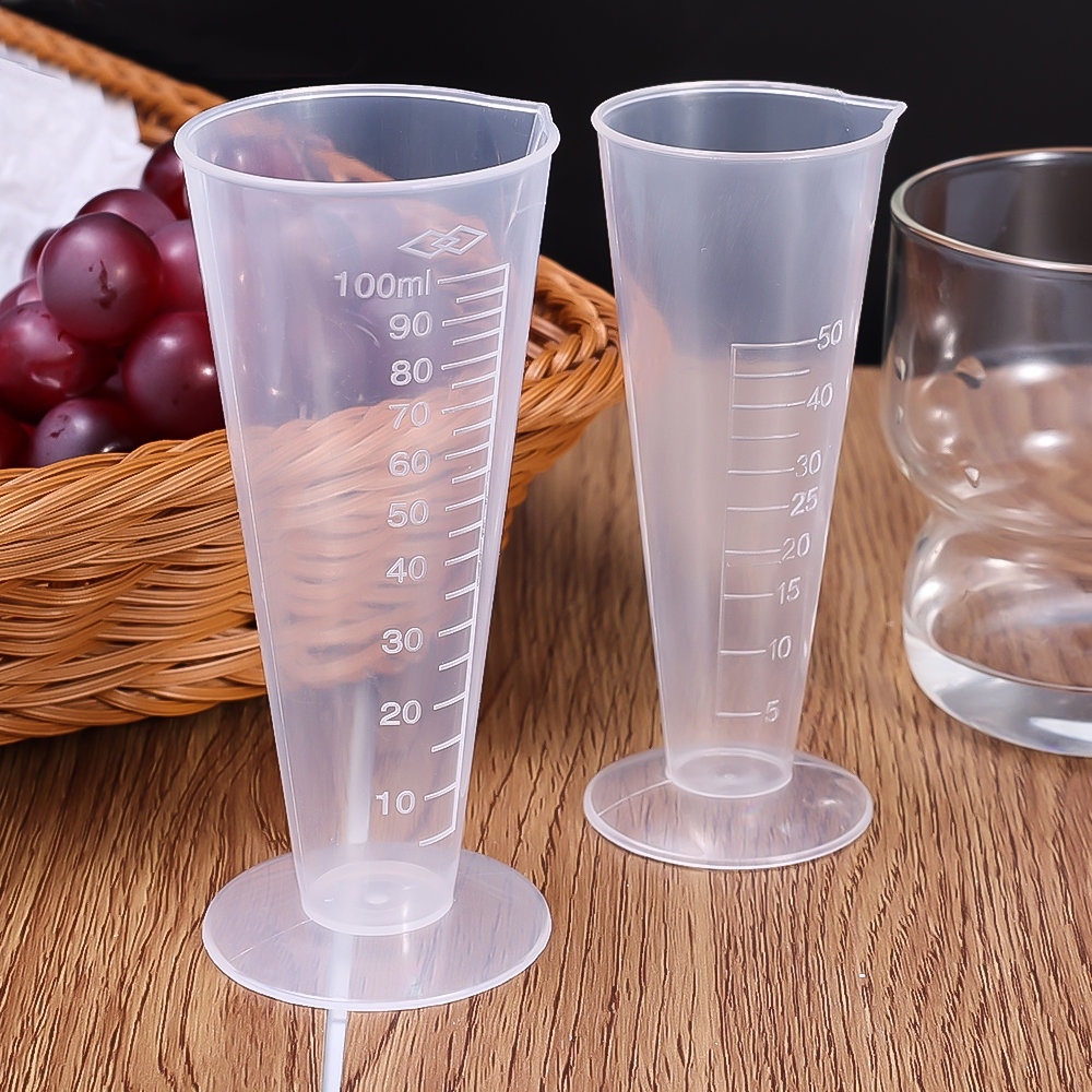 100/1000ml Plastic Transparent Measuring Cup Large Capacity Cup with ...
