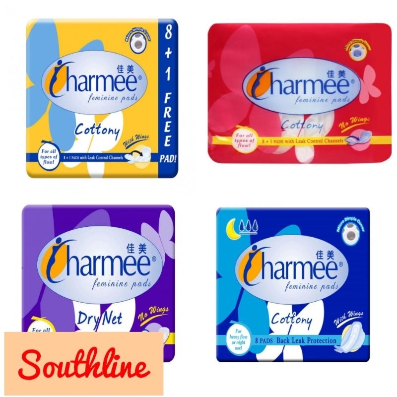 Charmee Sanitary Napkin 8's/Pack | Shopee Philippines
