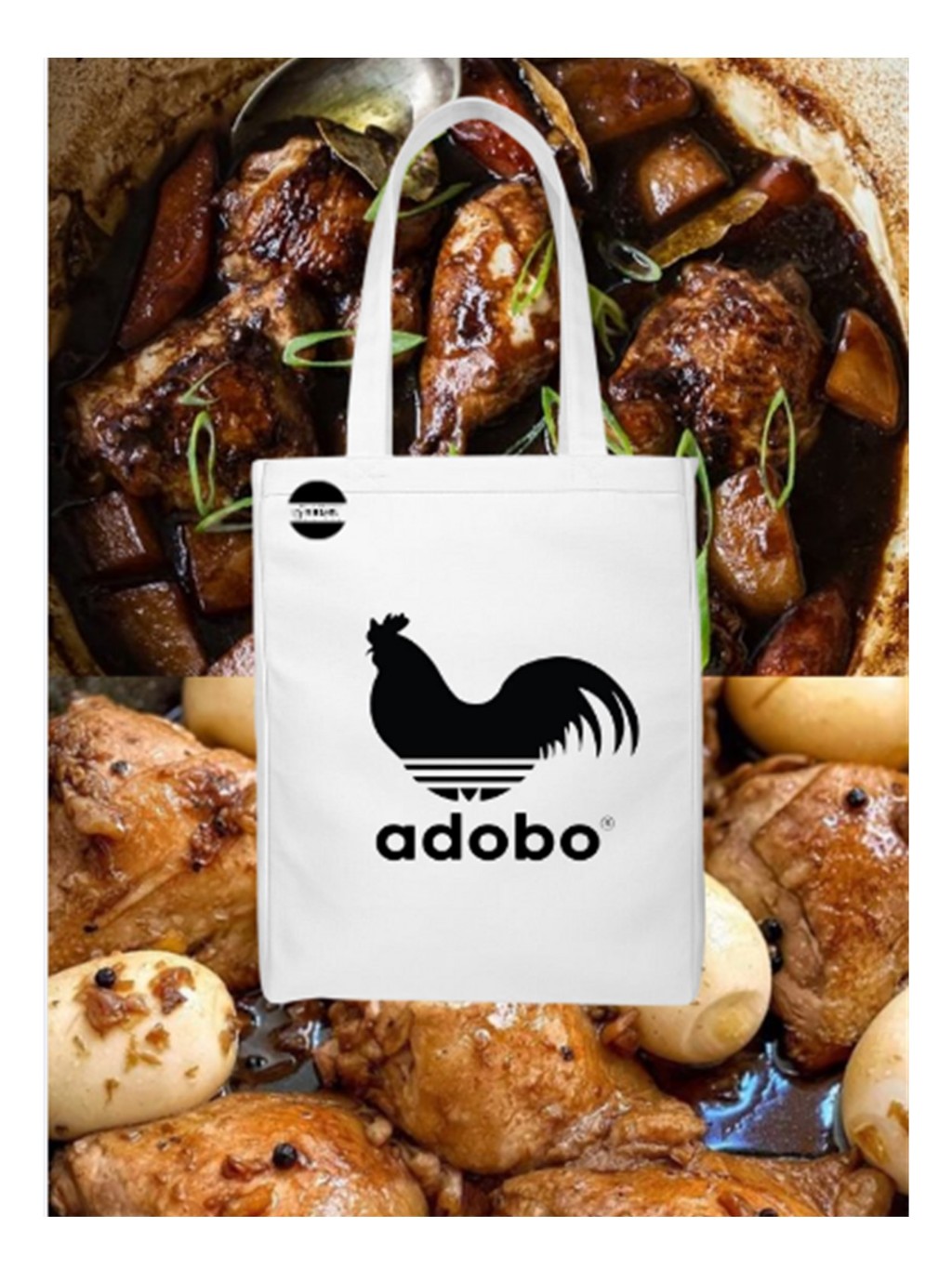 FILIPINO MEMES FUNNY QUOTES SUBLIMATION ADOBO DESIGN TOTE BAG KATSA BAG ...