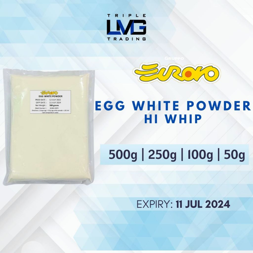 EUROVO EGG WHITE POWDER MADE IN ITALY | Shopee Philippines