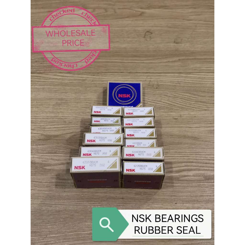 NSK BEARINGS ORIGNAL GOOD 6200/6201/6202/6203/6204/6205/6300/6301/6302 ...