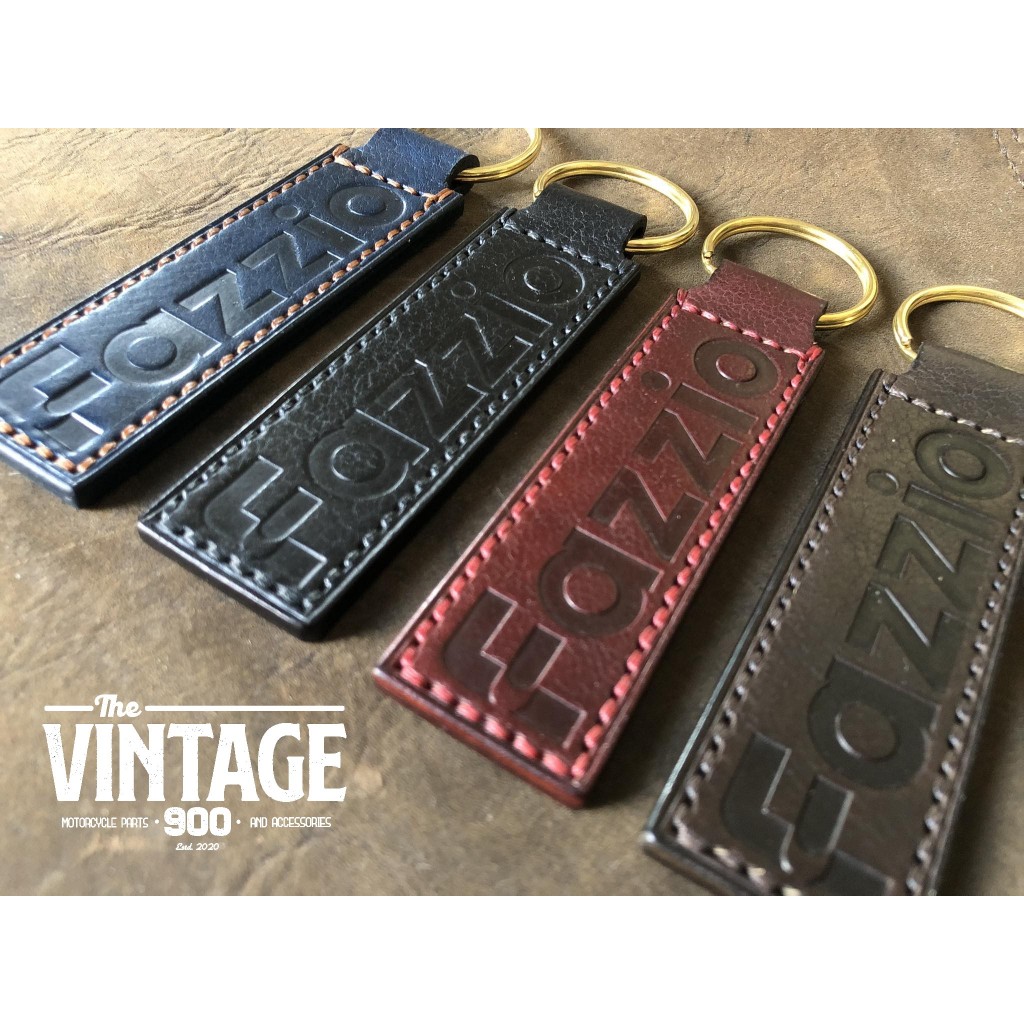 Fazzio Leather Keyholder Keychain Vintage900 | Shopee Philippines