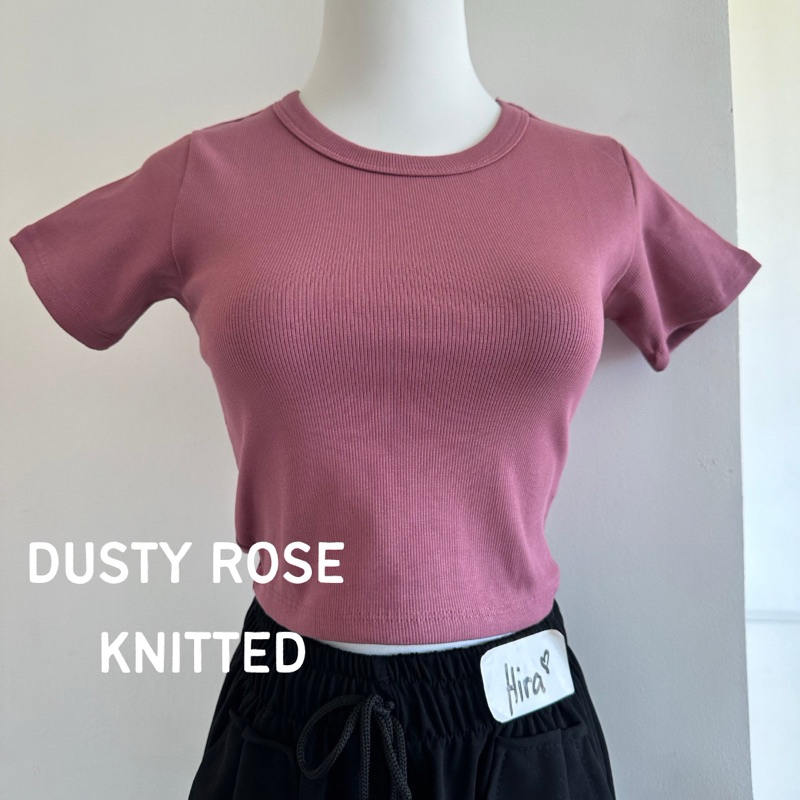 Hira• Basic Ribbed Croptop — Cotton Ribbed Top | Shopee Philippines