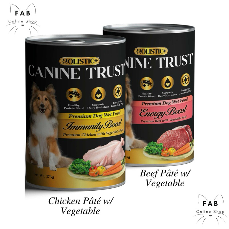 375g Holistic+ Canine Trust Premium Dog Wet Food | Shopee Philippines