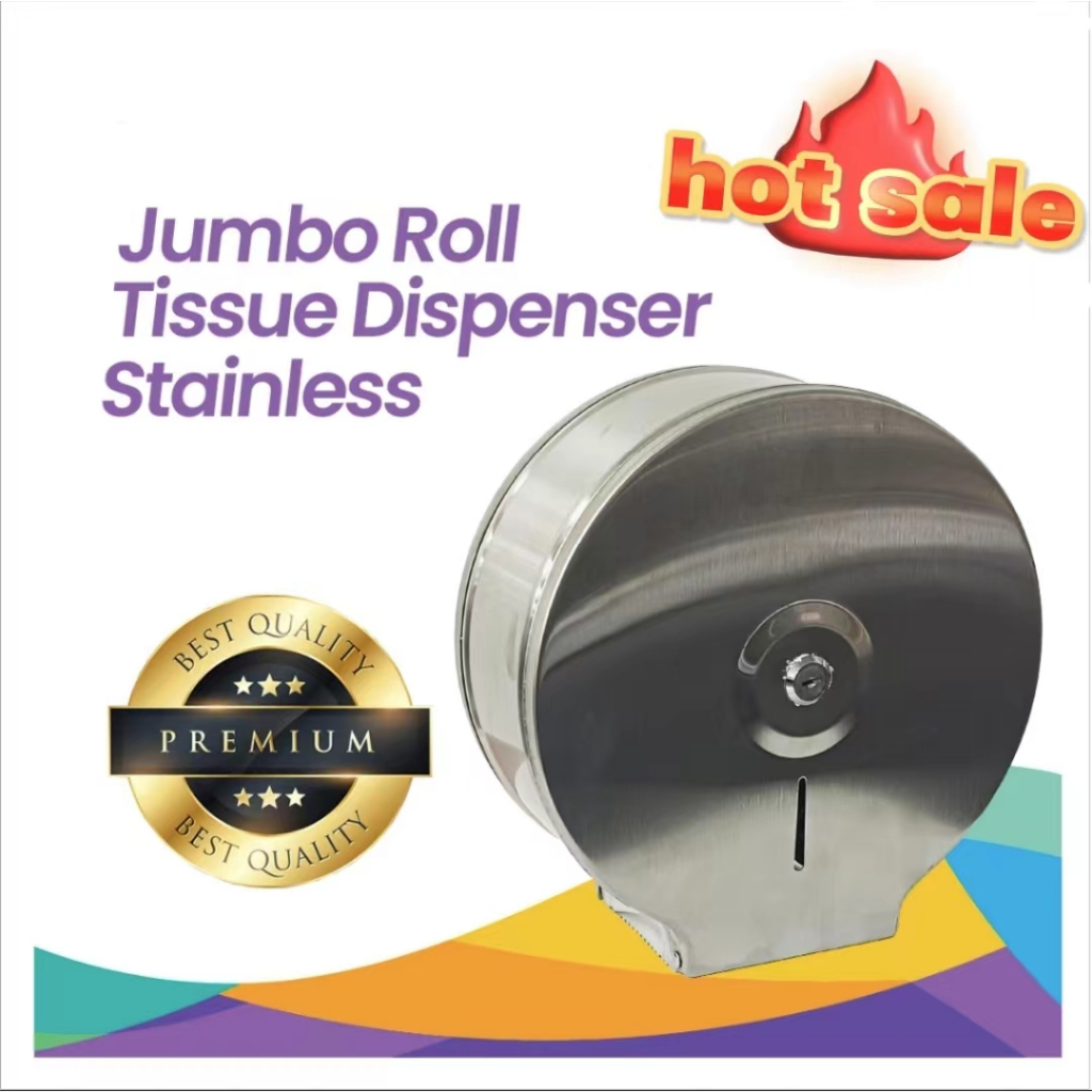 Jumbo Roll Tissue Dispenser/Stainless Jumbo Tissue Roll With Phone ...