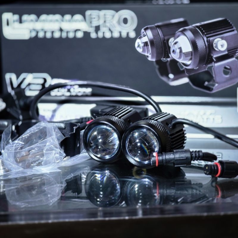 Lumina PRO - Mini Premium Driving Light V3 Spot 20W Dual Mode (White ...