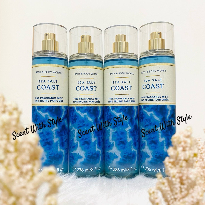 SEA SALT COAST BBW Fine Fragrance Mist 236 ML | Shopee Philippines