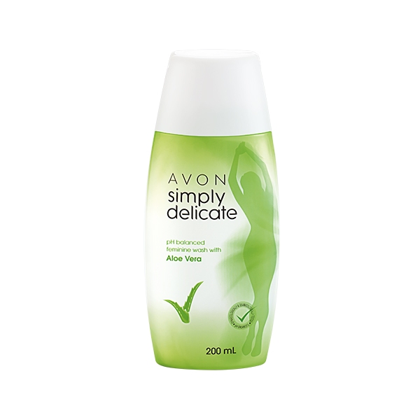 AVON SIMPLY DELICATE FEMINIE WASH 200ML | Shopee Philippines