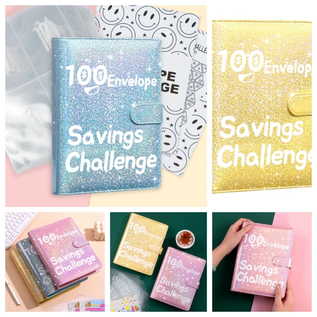 100 day deposit book challenge Money Saving Record Booklet Folder ...