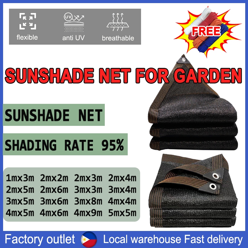 High Quality Sun Shade Net 6ftx9ft Eyelets Outdoor UV Net Shading Rate ...