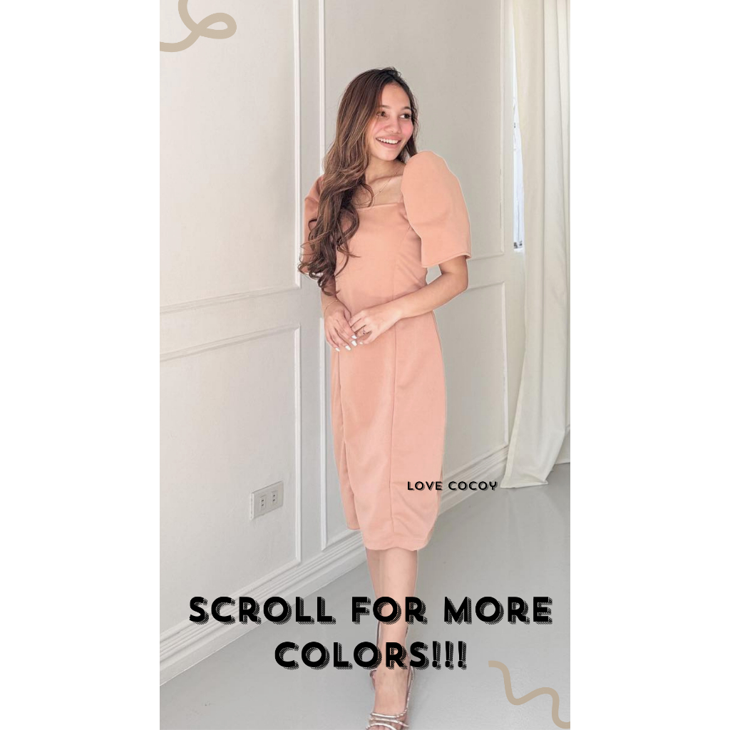 FILIPINIANA DRESS MARTHA GRADUATION DRESS SEMI FORMAL MOVING UP ...