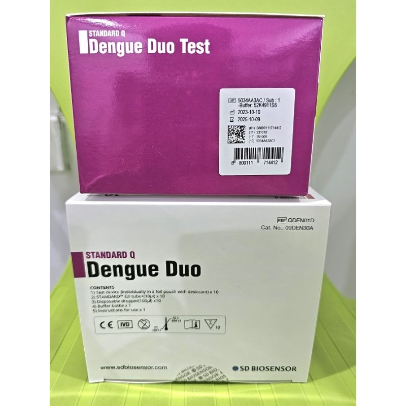 DENGUE DUO 10'S/BOX (NS1 & IGG/IGM) - EXPIRY 2025 | Shopee Philippines