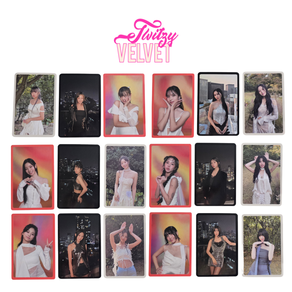 OFFICIAL Twice With You-th Standard Version Gen POB Photocard Tingi Nayeon Jeongyeon Momo Sana ...