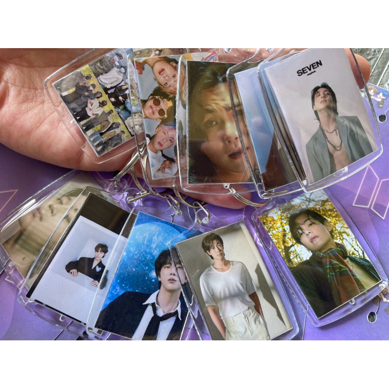 BTS Keychain with Spotify QR code | Shopee Philippines