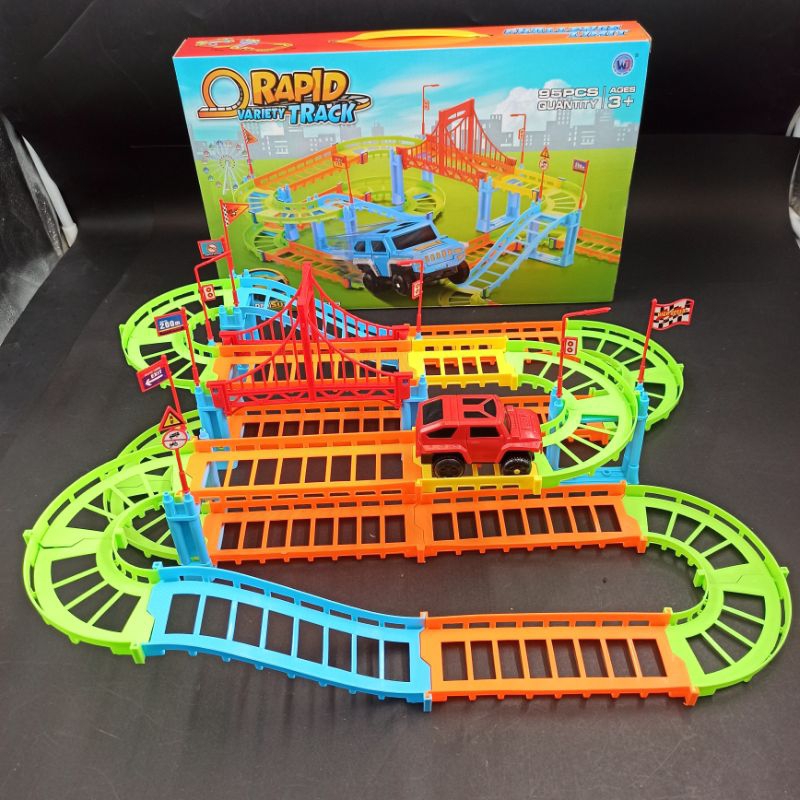 RAPID VARIETY TRACK battery operated (KDTOYS) | Shopee Philippines