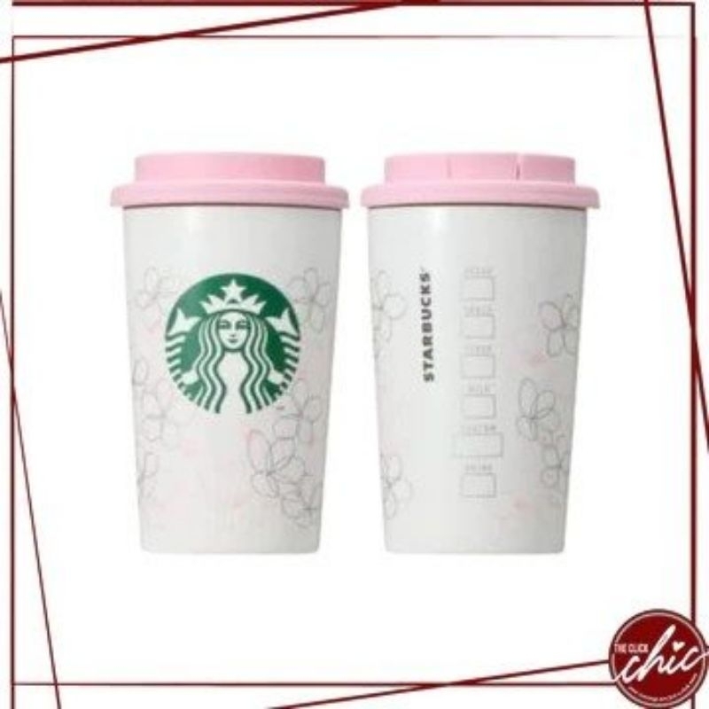 Starbucks Japan Sakura 2022 Stainless To Go Cup Tumbler Line Art (355ml) | Shopee Philippines