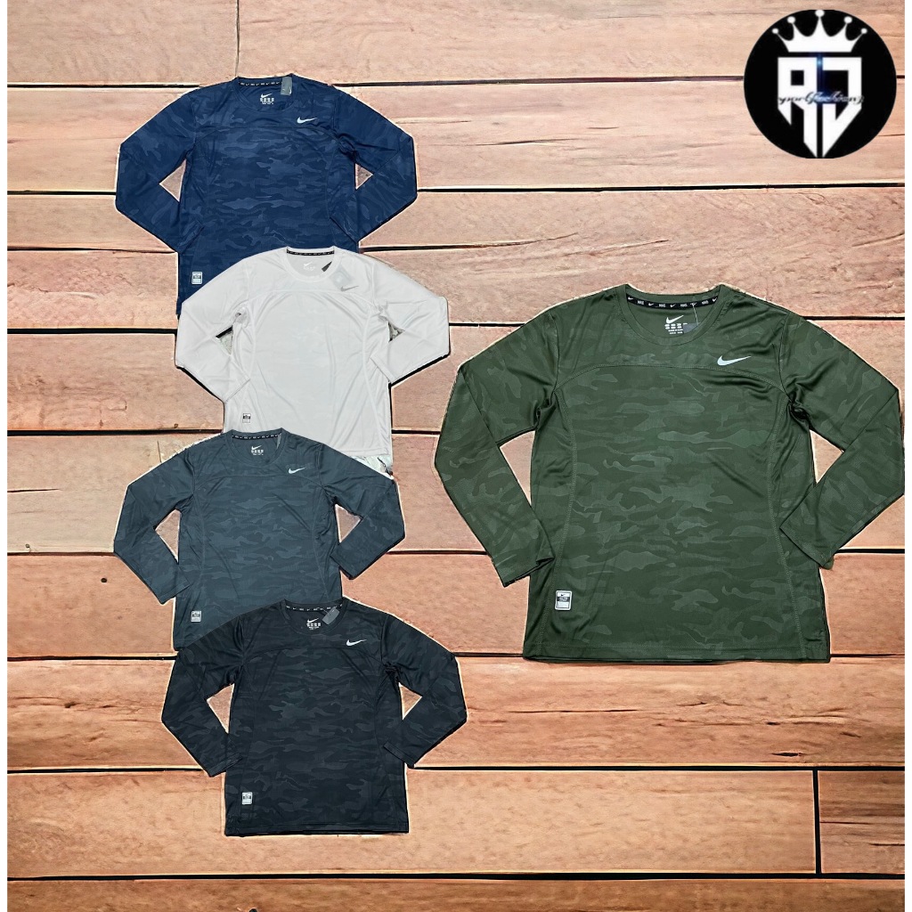 Men's Sports Dri-Fit Long Sleeve Rush guard unisex | Shopee Philippines