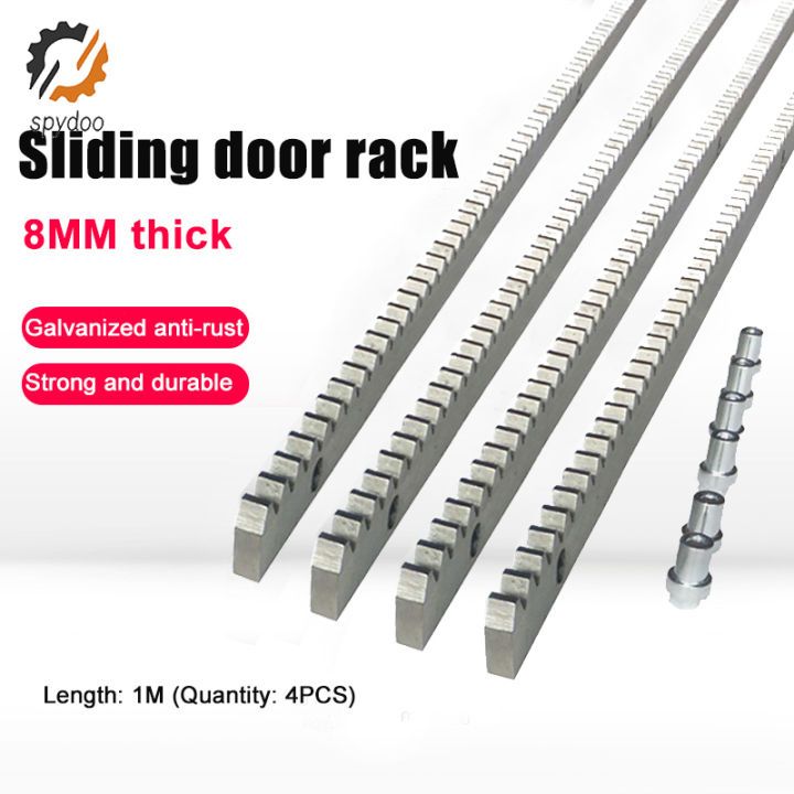 4PC Sliding Gate Gear Rack 8mm 1 Meter | Shopee Philippines