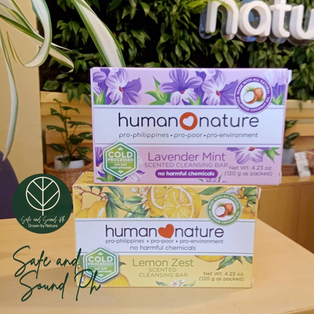 Human Nature Scented Cleansing Bar Soap 120g | Shopee Philippines