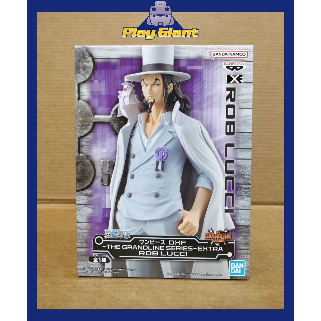 Banpresto DXF The Grandline Series Extra Rob Lucci One Piece | Shopee ...