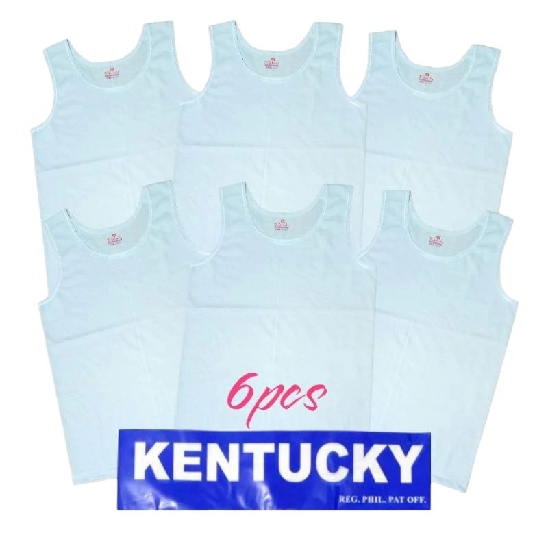6PCS. KENTUCKY LADY SANDO SABRINA PURE COTTON FOR KIDS AND ADULT ...