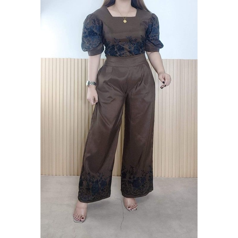 DashingDuds BONNIE PANTS COORDS cotton eyelet senepa formal party ...