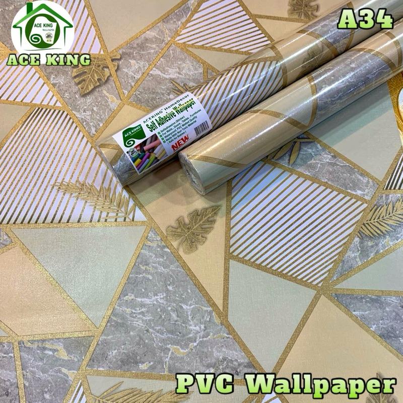 Aceking C15 Brown Wood Cladding Wall sticker Waterproof Selfadhesive ...