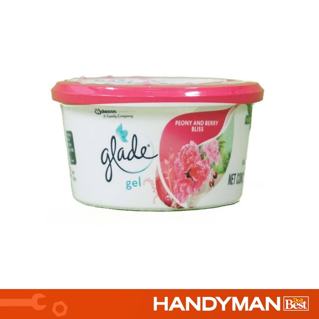 Glade Mini Car Gel Peony & Berry Bliss, 70g. | Shopee Philippines