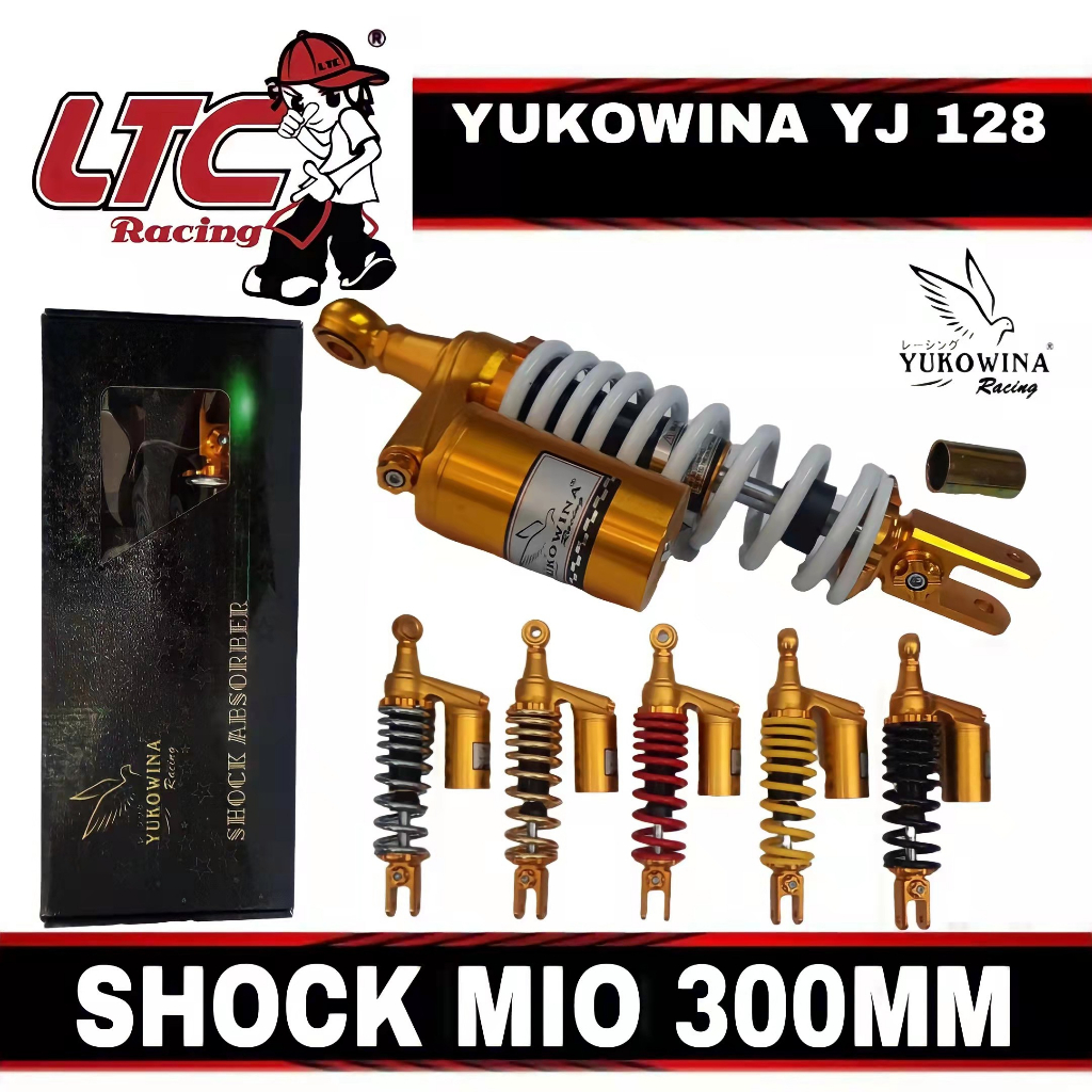 YUKOWINA RACING YAMAHA MIO SHOCK ABSORBER (300mm) | Shopee Philippines