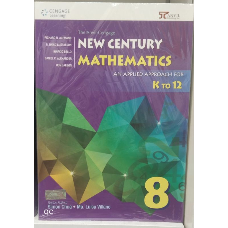 NEW CENTURY MATHEMATICS K TO 12 GRADE 8 | Shopee Philippines