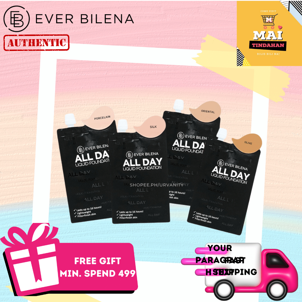 EB All Day Liquid Foundation 10ML | Shopee Philippines