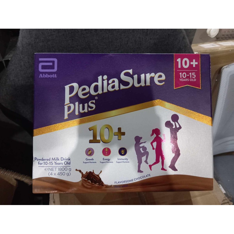 PediaSure Plus 10+ | Flavor chocolate| Vanilla 1.8kg | Shopee Philippines