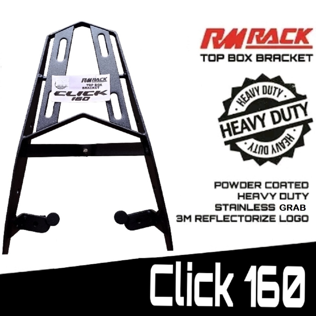 HONDA CLICK 160 RM BRACKET SUPER HEAVY-DUTY LIFETIME WARRANTY | Shopee ...