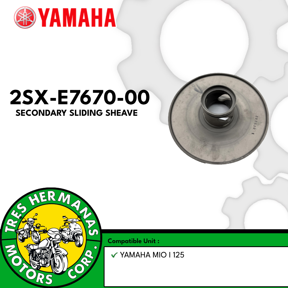 SECONDARY SLIDING SHEAVE For : YAMAHA Motorcycle : MIO I 125 ( 2SX ...