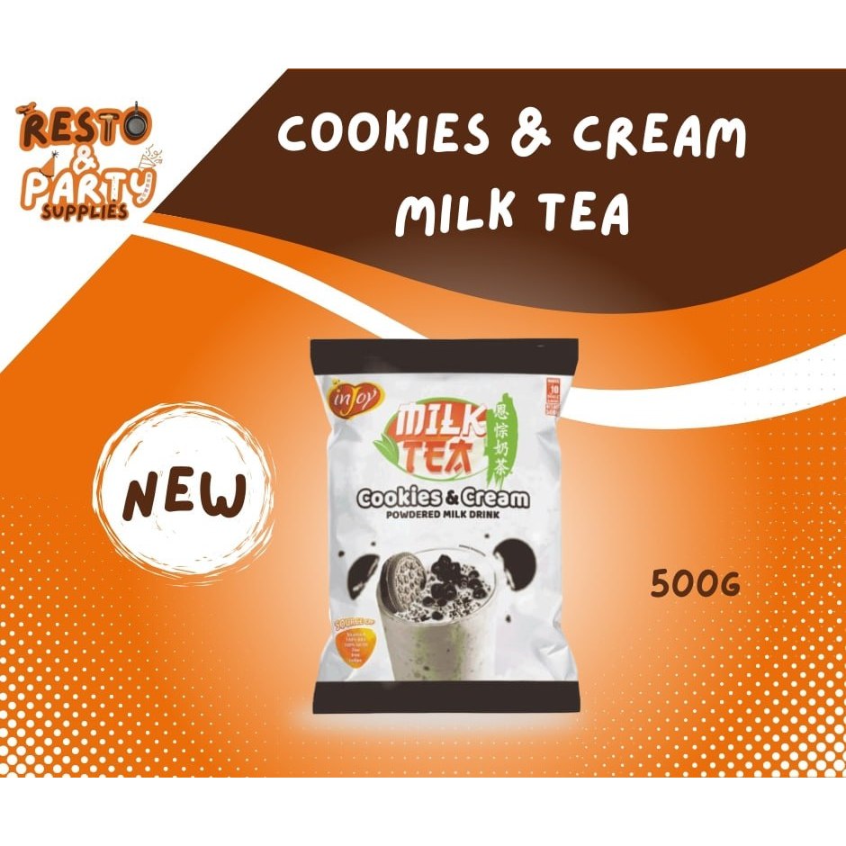Injoy Milktea - Cookies & Cream 500g | Shopee Philippines