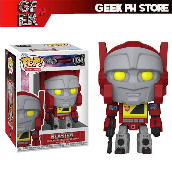 Funko Pop! Retro Toys: Transformers Generation 1 - Blaster sold by Geek ...