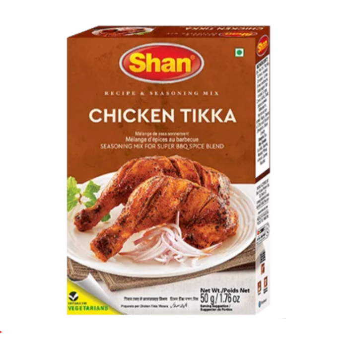 Shan Chicken Tikka BBQ Spice Powder (50g) | Shopee Philippines