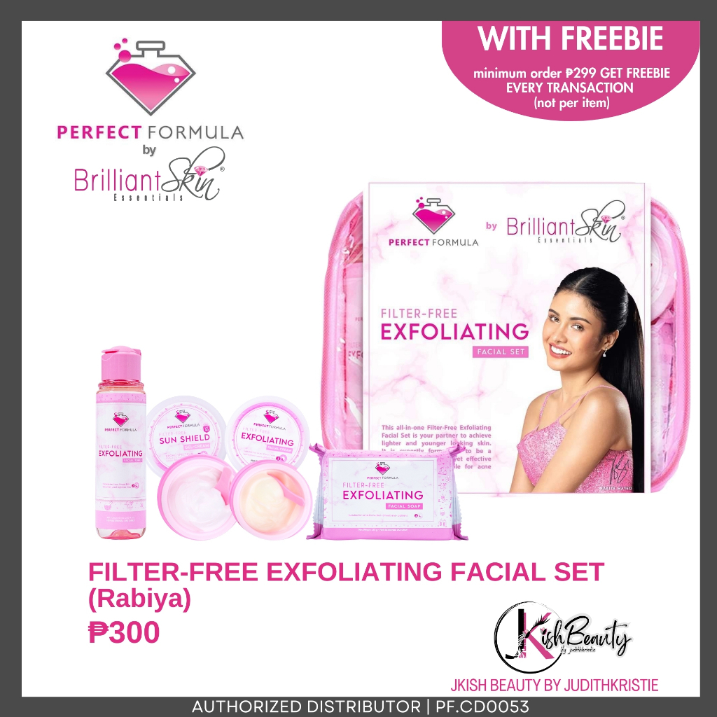 Perfect Formula Filter-Free Exfoliating Facial Set (Rabiya) | Shopee ...