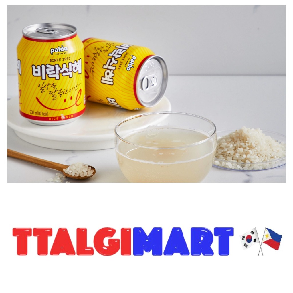 PALDO VILAC SIKHYE 238ML OR RICE PUNCH DRINK 238ML (TRADITIONAL SWEET KOREAN RICE BEVERAGE ...